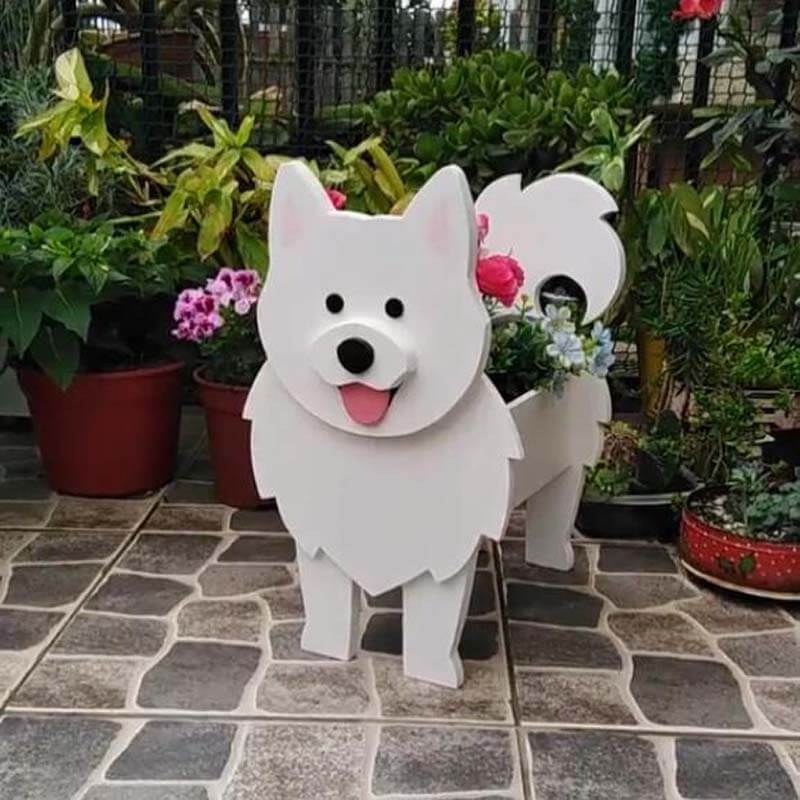 Samoyed Planter – VerseVida